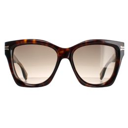 Marc Jacobs Square Damen Havanna Kristall Braun Gradient MJ 1000/S