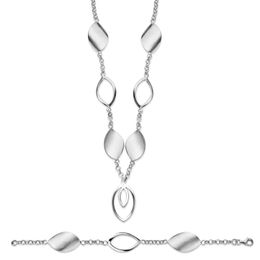 Orphelia Damen 925 Sterling Silber Set: Armband + Ohrringe - Silber SET-020