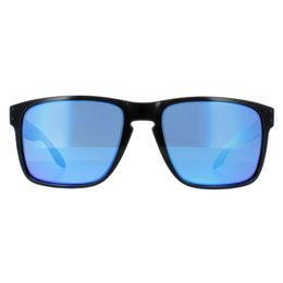 Oakley Square Mens poliert schwarz Prizm Saphir Sonnenbrille