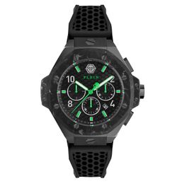 Philipp Plein Plein Chrono Royal Herren Schwarz Uhr PWPRA0624
