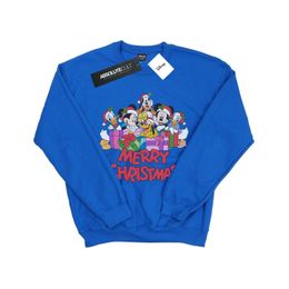 Disney - "Mickey Mouse and Friends" Sweatshirt f&uuml;r M&auml;dchen (K&ouml;nigsblau)