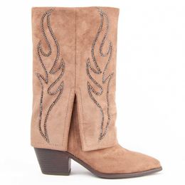 Montevita Stiefel Faldde2 Braun