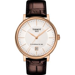 Tissot Carson Herrenbraun Uhr T1224073603100