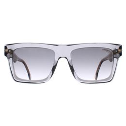 Carrera Square Mens Transparent Klar Grau bis Klar Gradient Braun Spiegel 305/S