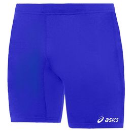 asics Stretch Wails Logo Herren Blue Shorts