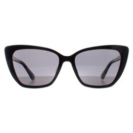 Kate Spade Cat Eye Womens Schwarz Grau Polarisiert Lucca/G/S