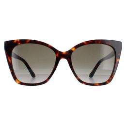 Jimmy Choo RUA/G/S 086 HA havana bruin gradi&Atilde;&laquo;nt zonnebril