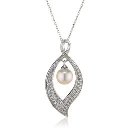 Orphelia Damen-Kette aus 925er Sterlingsilber mit Anh&auml;nger &ndash; Silber ZH-4795
