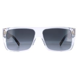 Marc Jacobs Rectangle Unisex Crystal Schwarz Dunkelgrau Gradient 096/S