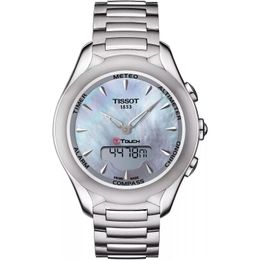 Tissot T-touch Solar Damenuhr Silber T0752201110100