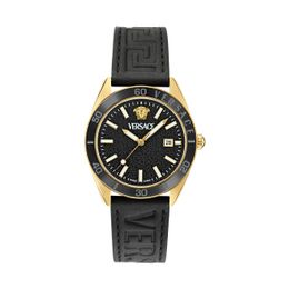 Versace V-Dome Herren Schwarze Uhr VE8E00224