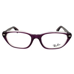 Ray-Ban Cats Eye Transparent Rosa Kristall Brillenrahmen f&uuml;r Damen