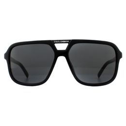 Dolce & Gabbana Lunettes De Soleil Dolce & Gabbana DG4354 501/87 D&eacute;grad&eacute; Gris Noir