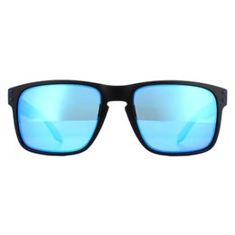 Oakley Lunettes De Soleil Holbrook Oo9102-H0 Mat Noir Prizmatic PRIZM SAPPHIRE POLARIS&Eacute;