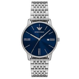 Emporio Armani Minimalist Herren Silber Uhr AR11674