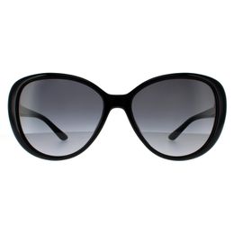 Jimmy Choo Butterfly Womens Black Dark Grey Gradient Sonnenbrille