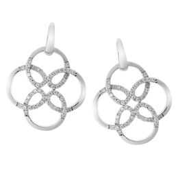 Orphelia Damen-Ohrh&auml;nger aus 925er Sterlingsilber &ndash; Silber ZO-6085