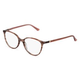 Fielmann LD 030 CL Brille Damen | Fassung: Vollrand, Oval, Rose Marmoriert