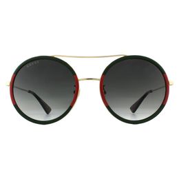 Gucci Sonnenbrille GG0061S 003 Gold Gr&uuml;n und Rot Gr&uuml;n Gradient