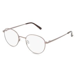 Fielmann BD 600 CL BO Brille Unisex | Fassung: Vollrand, Panto, Gun Gl&auml;nzend