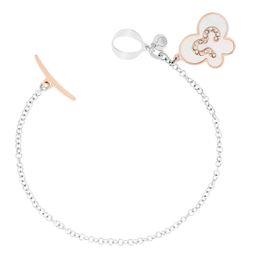 Orphelia 'Luna' Damen-Armband aus 925er Sterlingsilber &ndash; Silber/Ros&eacute; ZA-7166