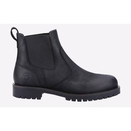 COTSWOLD Bodicote Schwarze Herrenlederstiefel