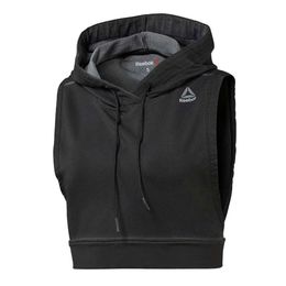 Reebok Womens Combat Glory Hoodie Training Weste Schwarz BR0325