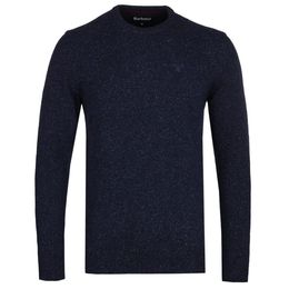 Barbour Tisbury Rundhalsstrickpullover - Marineblau