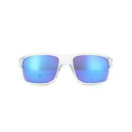 Oakley Wrap Hommes Polid Clear Prizm Sapphire Sungass
