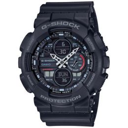 Casio G-Shock Herren Schwarz Uhr GA-140-1A1ER