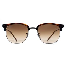 Ray-Ban Square Unisex Havanna Braun Gradient RB4416 Neu Clubmaster