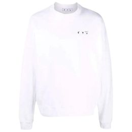 Off-White &ndash; Wei&szlig;es Sweatshirt &bdquo;Big OW Skate Fit&ldquo;