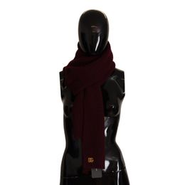Dolce & Gabbana Dolce & Gabbana Red Red Cashmere Logo Brap
