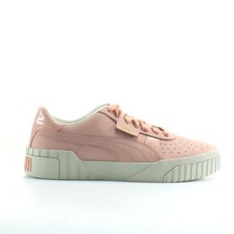 Puma Cali Pink Nubuck Leder Damen Schn&uuml;rungstrainer 369161 01