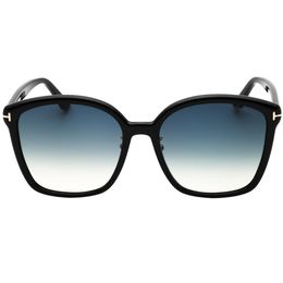 Tom Ford Smoke Gradient Lens Shiny Black Sonnenbrille