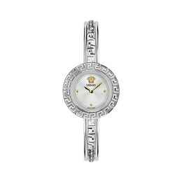 Versace La Greca Damen Silber Uhr VE8C00324