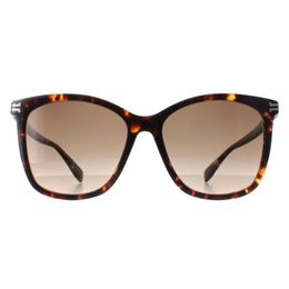 Marc Jacobs MJ 1106/S 086 HA havannabraune Sonnenbrille mit Farbverlauf