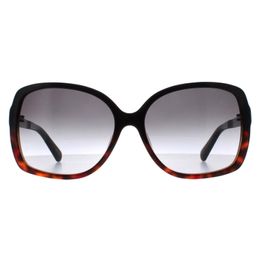 Kate Spade Buttefly Womens Black Tortoise Fade Grey Gradient Darilynn/S