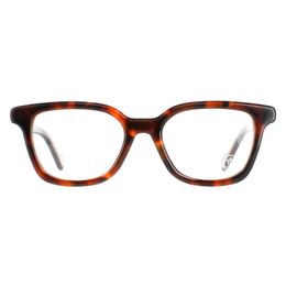 Moncler Square Damen Havanna Brille