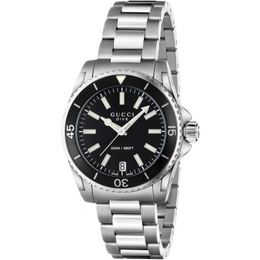 Gucci YA136403 Dive Schwarzes Zifferblatt Damenuhr