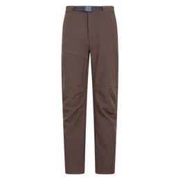 Mountain Warehouse Herren Rockcliffe Softshell-Wanderhose (Braun)