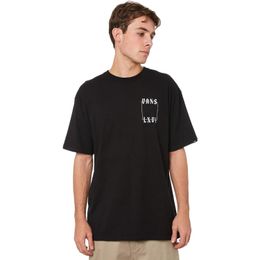 Vans Herren Crescent T-Shirt in Schwarz
