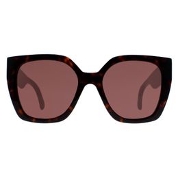 Gucci Square Damen Havana Braun GG1300S
