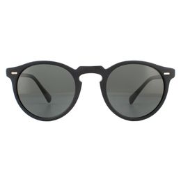 Oliver Peoples Sonnenbrille Gregory Peck OV5217S 1031P2 Semi Matte Black Crystal Midnight Express Polarized