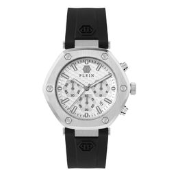 Philipp Plein The Hexagon Chrono Herren Schwarze Uhr PWZBA0123