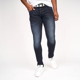 CrossHatch - "Barbeck" Jeans f&uuml;r Herren (Dunkelblau)