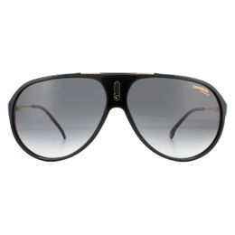 Carrera Aviator Mens Black Dark Grey Gradient Sonnenbrille