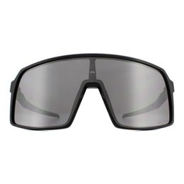 Oakley Rectangle Mens poliert schwarz Prizm schwarz Sonnenbrille