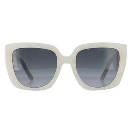 Lunettes de soleil Marc Jacobs MARC 687/S SZJ 9O ivoire gris fonc&Atilde;&copy; d&Atilde;&copy;grad&Atilde;&copy;