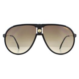 Carrera Aviator Mens Schwarz Braun Gradient Sonnenbrille